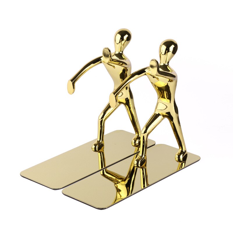 Men's metal bookend | Reading corner – Coin Lecture